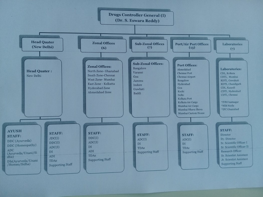Central Drugs Standard Control Organization (CDSCO) and Its Function ...