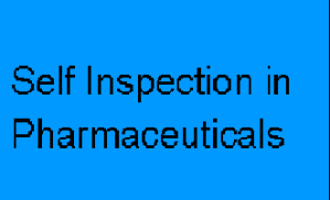 Self Inspection or Internal Audit and its requirement in ...