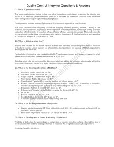70 Pharmaceutical Quality Control Interview Questions & Answers ...