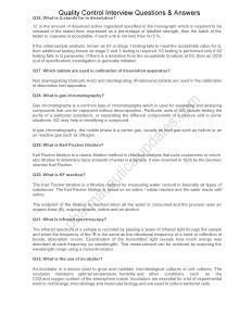 70 Pharmaceutical Quality Control Interview Questions & Answers ...