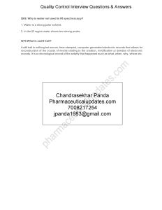 70 Pharmaceutical Quality Control Interview Questions & Answers ...