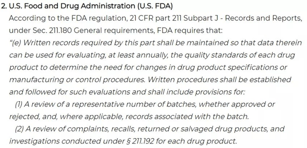 Annual Product Quality Review (APQR) – Pharmaceutical Updates